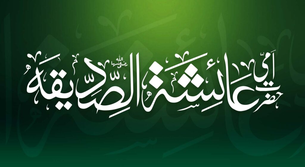 Role of Hazrat Aisha in islam also Name in Quran